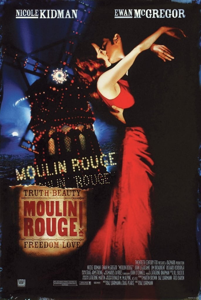 Moulin Rouge, Movie Poster - Walmart.com