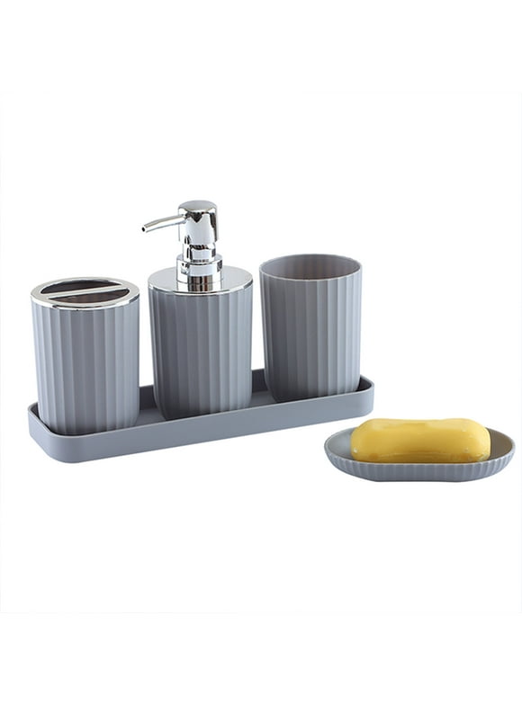 Toothbrush Holder Set in Bathroom Accessories - Walmart.com