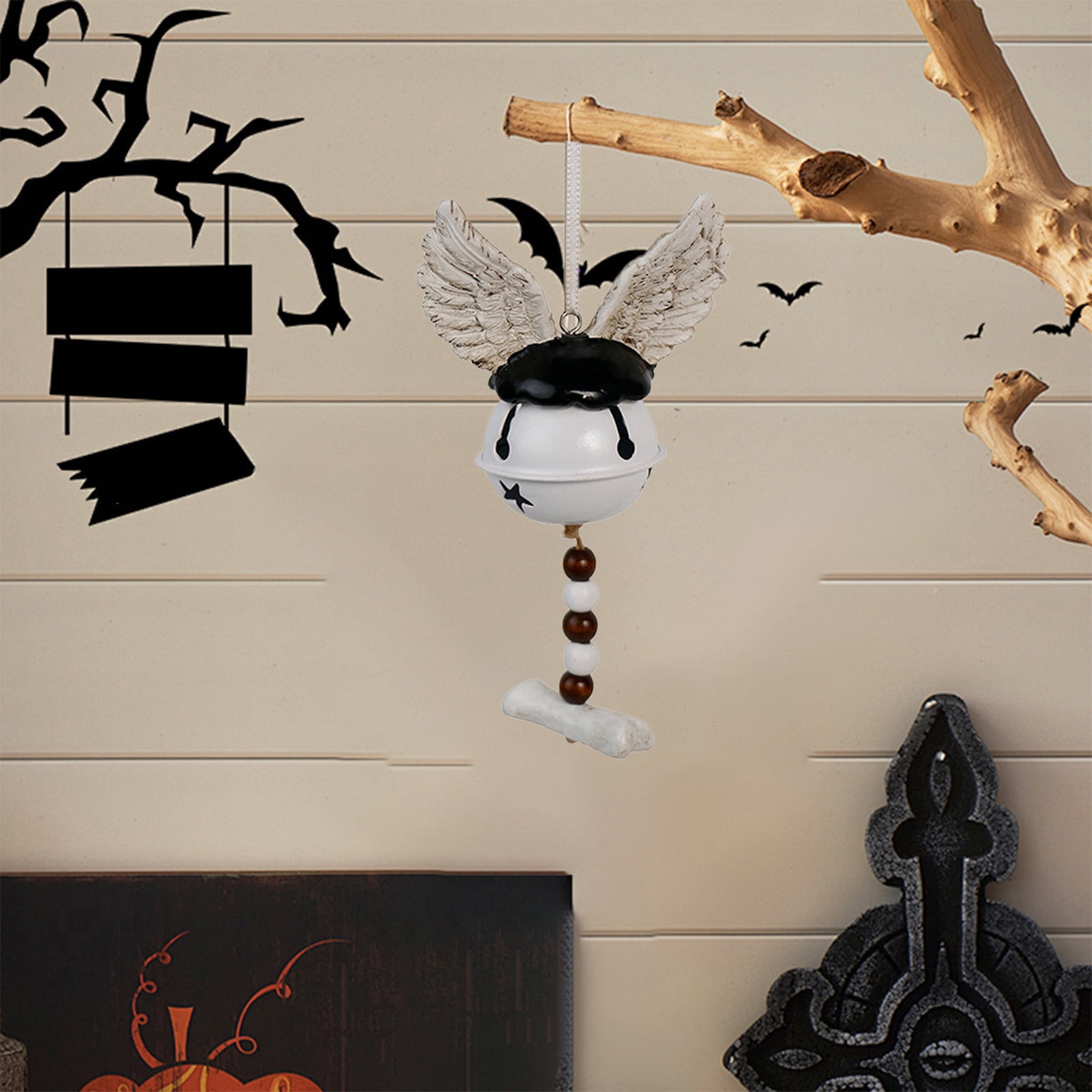Mouliraty Halloween Decorations Bells European Style Horror Wind Chimes ...