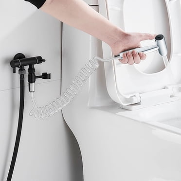 Handheld Bidet Sprayer for Toilet with Single Cold Water, Wall Mounted ...