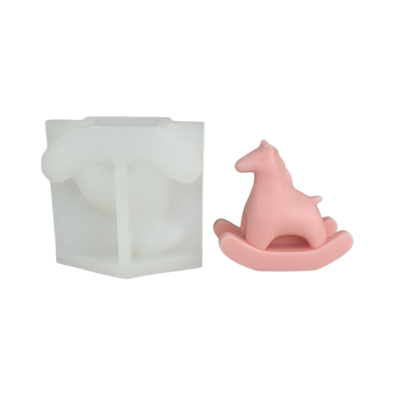 Mouliraty Horse Silicone Molds for Candle Making Small Ponys Shape DIY ...