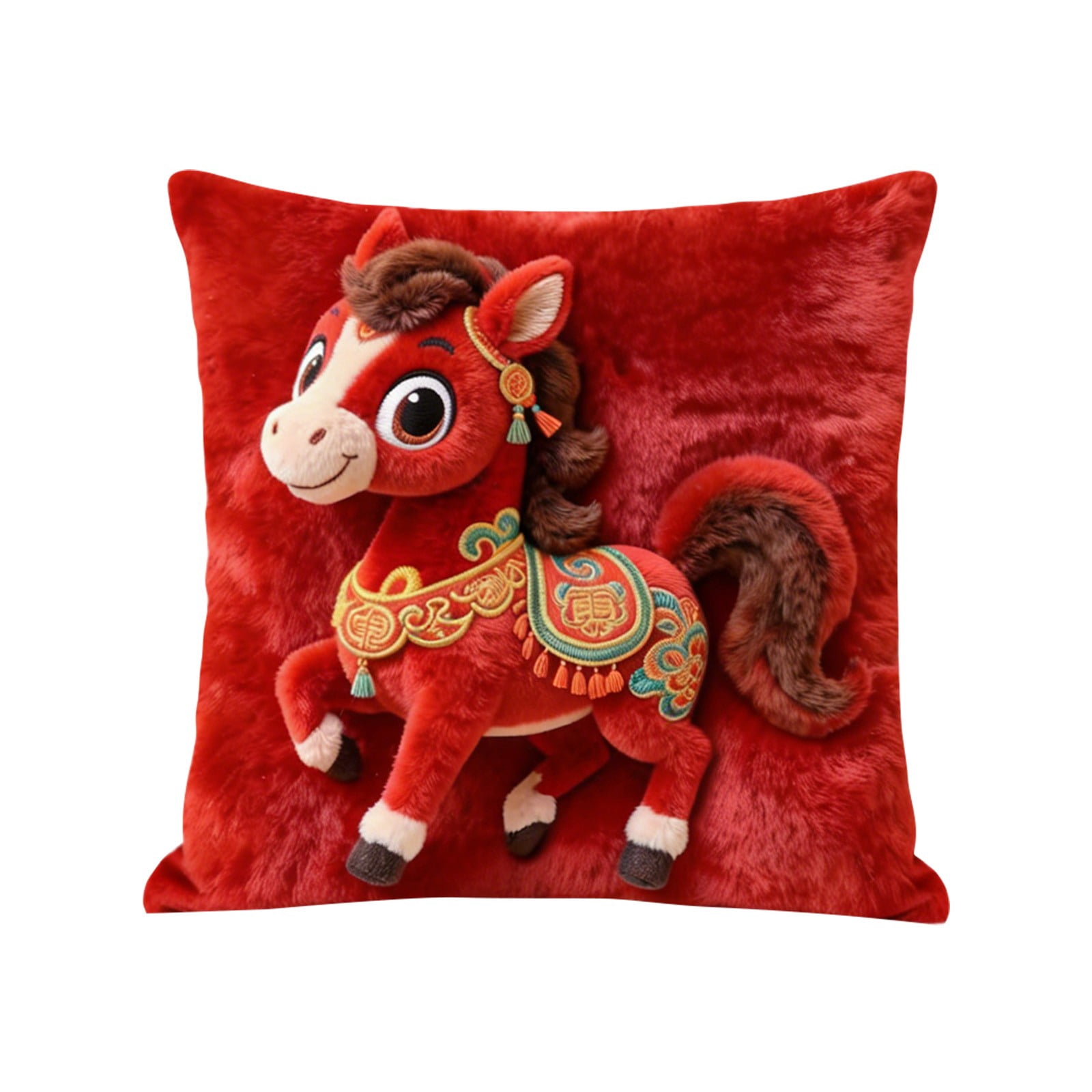Mouliraty Horse Themed Printed Pillow Covers 19.7x19.7 inches for 2026 ...