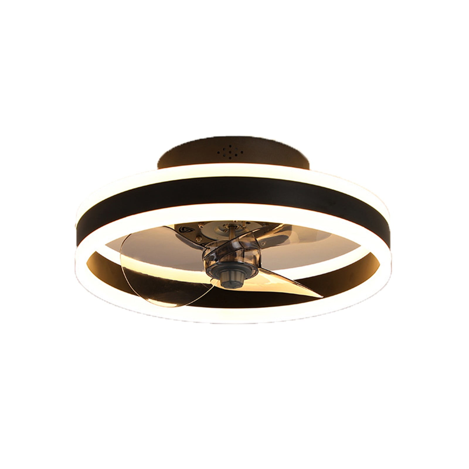 Mouliraty LED Ceiling Fans With Lights Reversible Remote, 6 Speeds ...