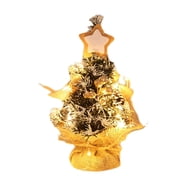 12/10/8/6 Inch Tabletop LED Mini Christmas Tree, Miniature Pine ...