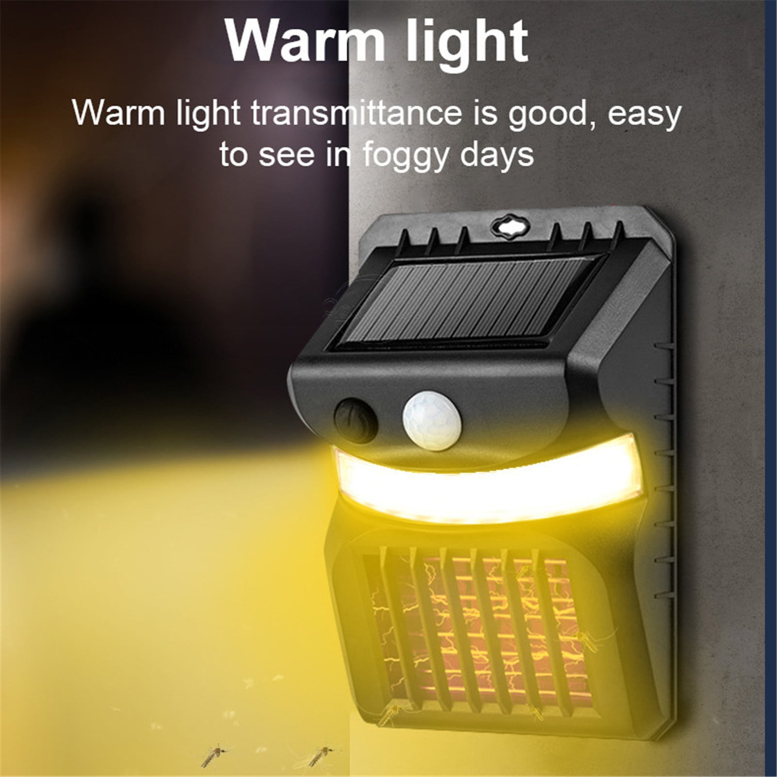 Mouliraty Mosquito Repellent Mosquito Catcher Solar Lights Outdoor ...