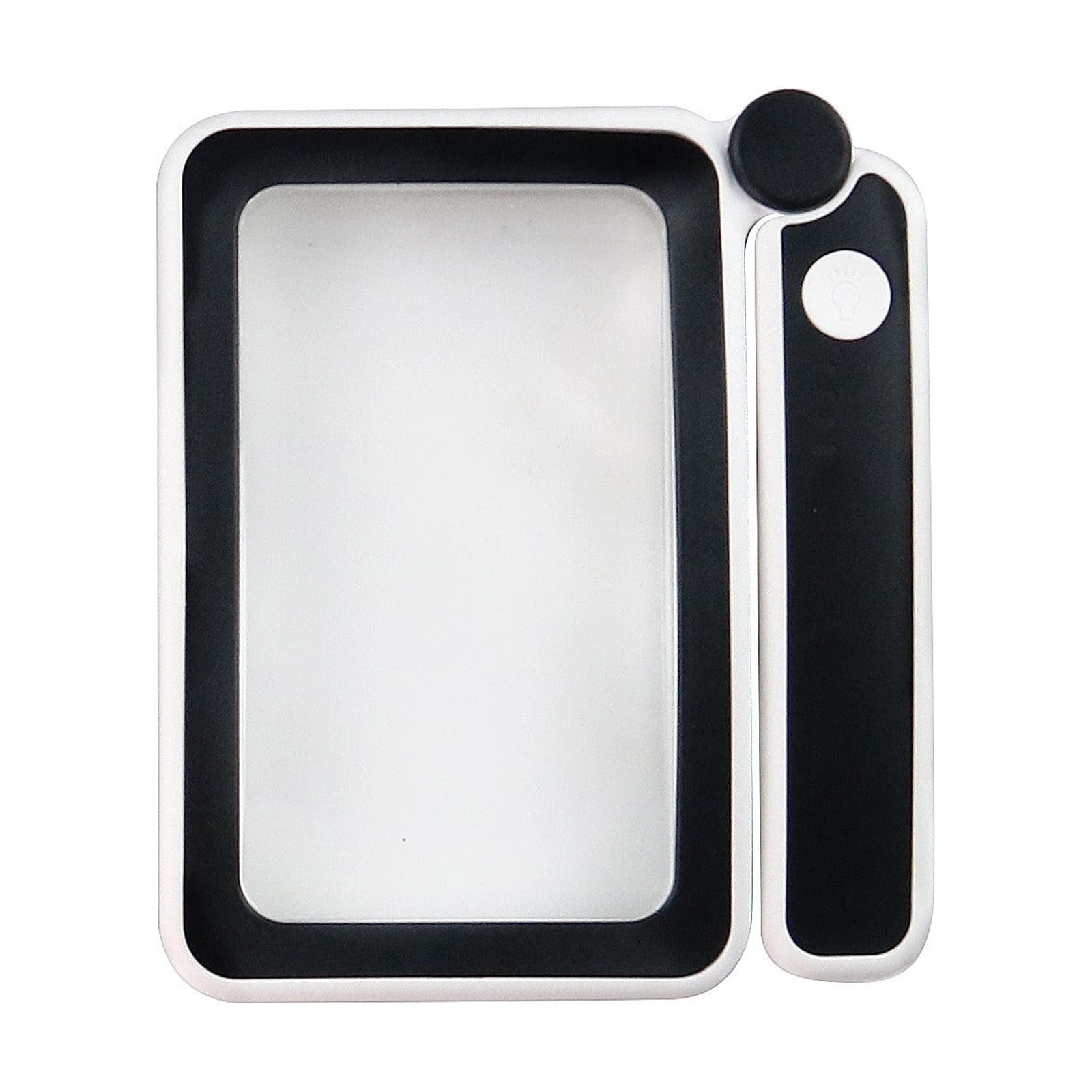 Mouliraty New Folding Square Handheld Magnifying Glass Usb Charging ...