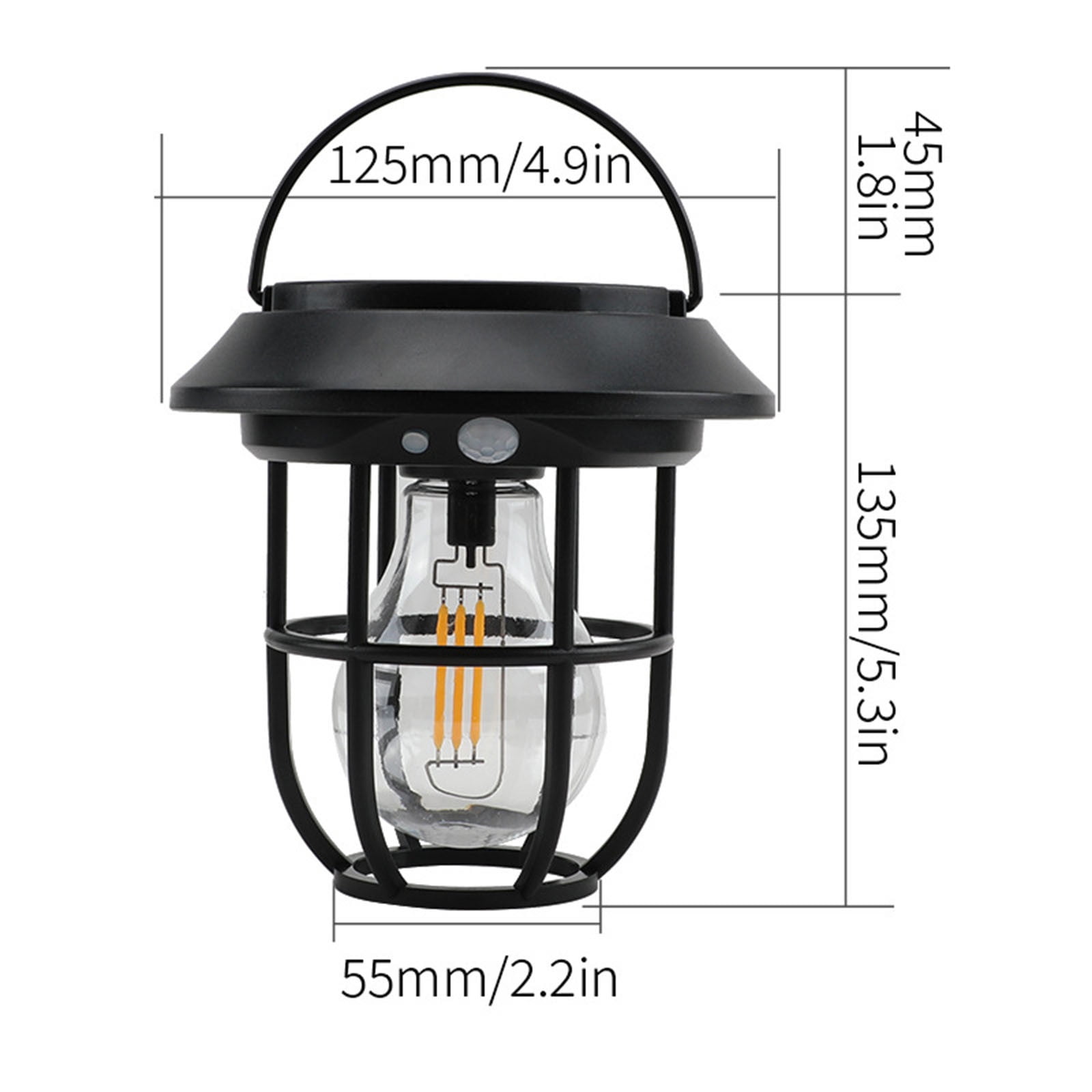 Mouliraty Solar Camping Lights Ground Plug Lights Tungsten Lights ...