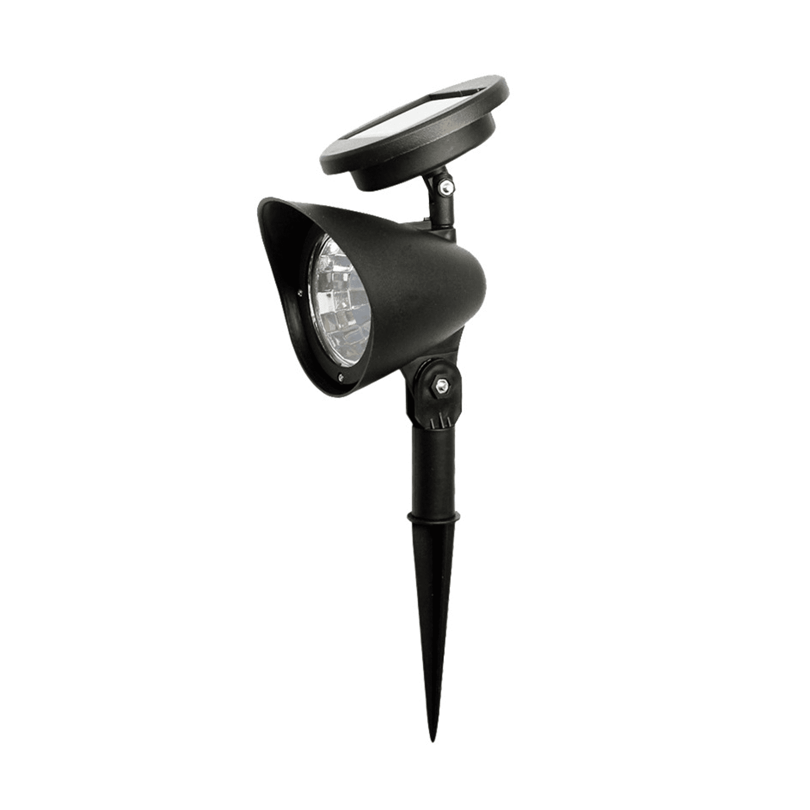 Mouliraty Solar Powered Spotlights 4LED Courtyard Lights Outdoor ...