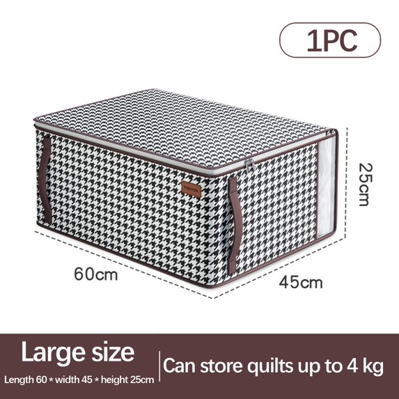 Mouliraty Visual Clothes Storage Bag Wardrobe Sorting Storage Box ...