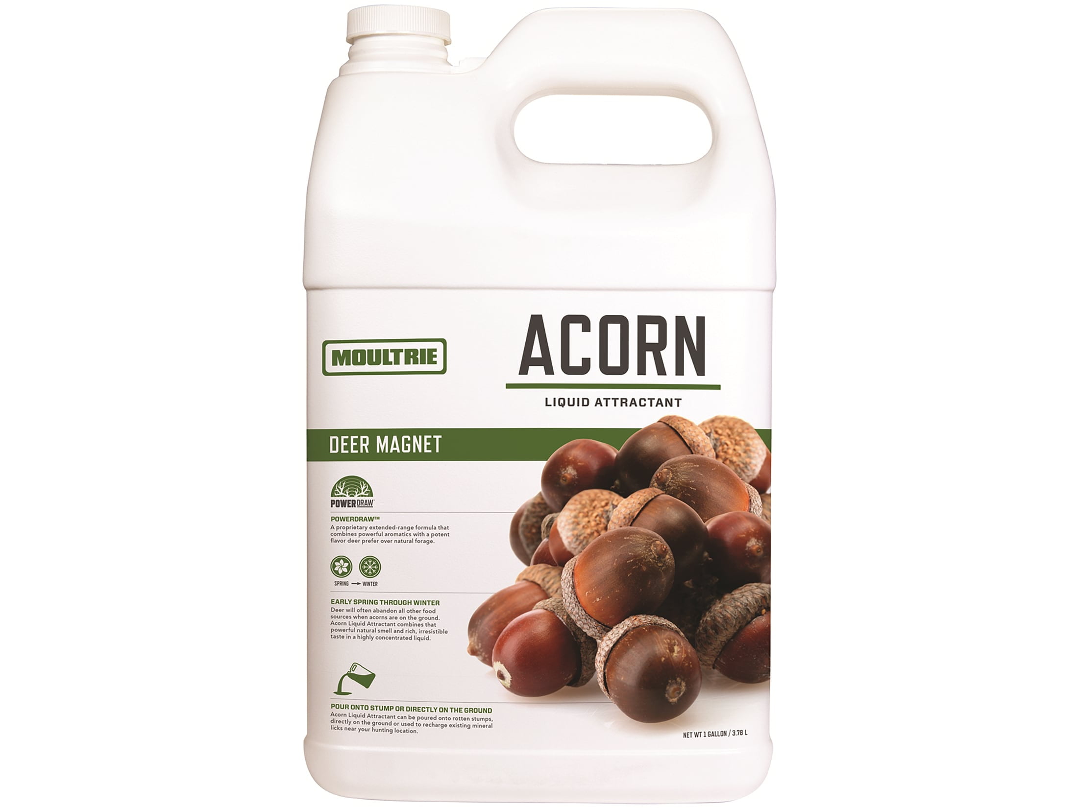 Moultrie Deer Magnet Acorn Syrup Deer Attractant 1 gallon - Walmart.com