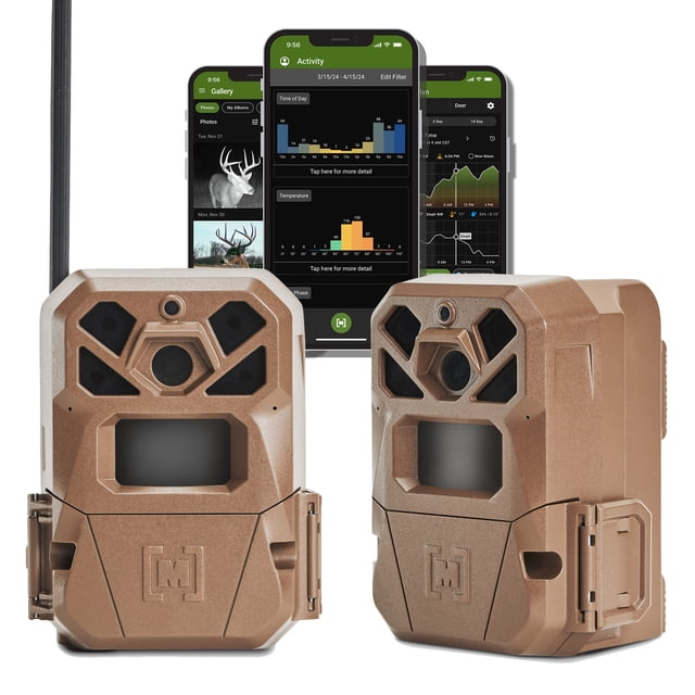Moultrie Edge 2 Cellular Trail Camera (2PK) - 36MP photo, 1080p Video ...