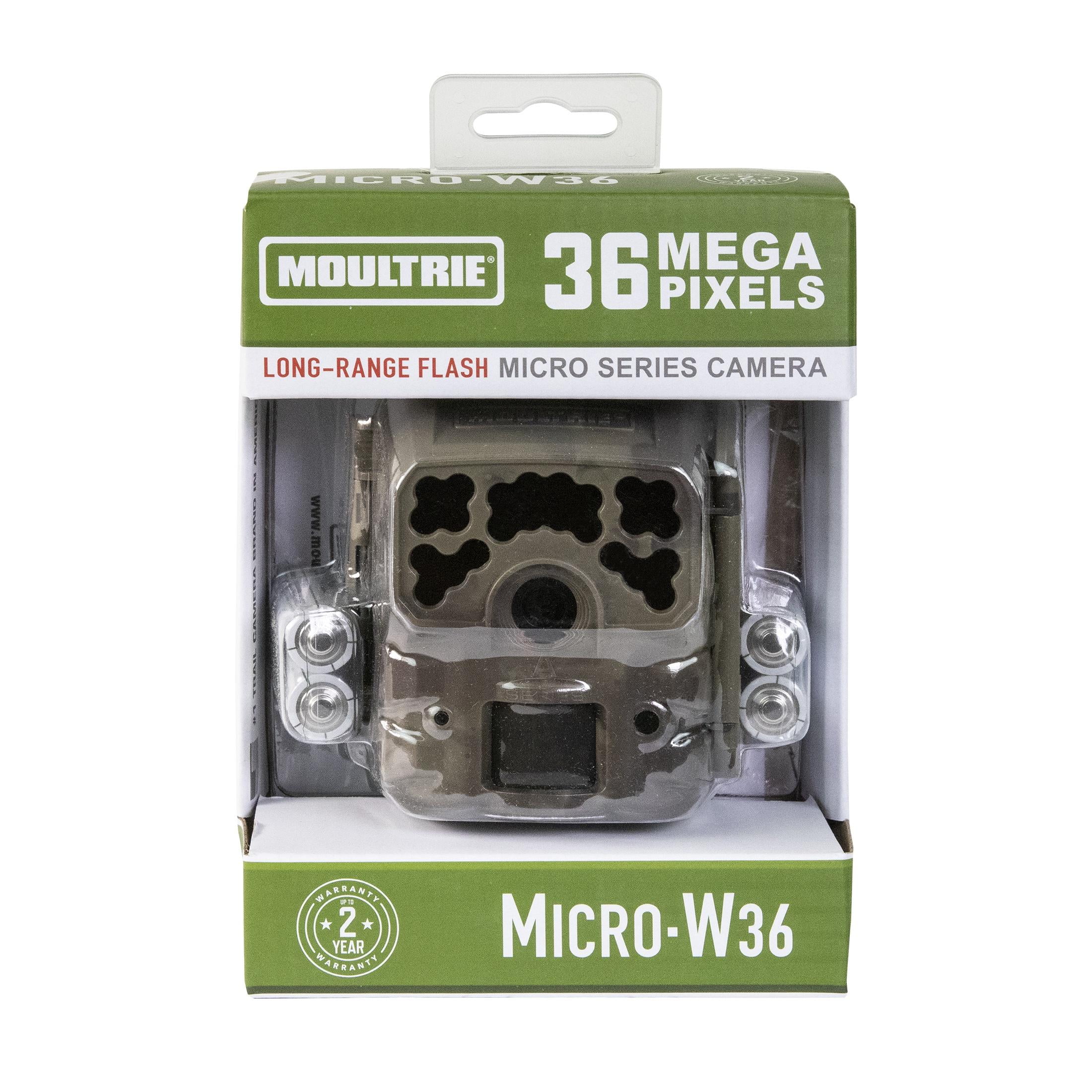 Moultrie Micro-W36 Long Range Infrared Hunting Trail Camera, 36 ...