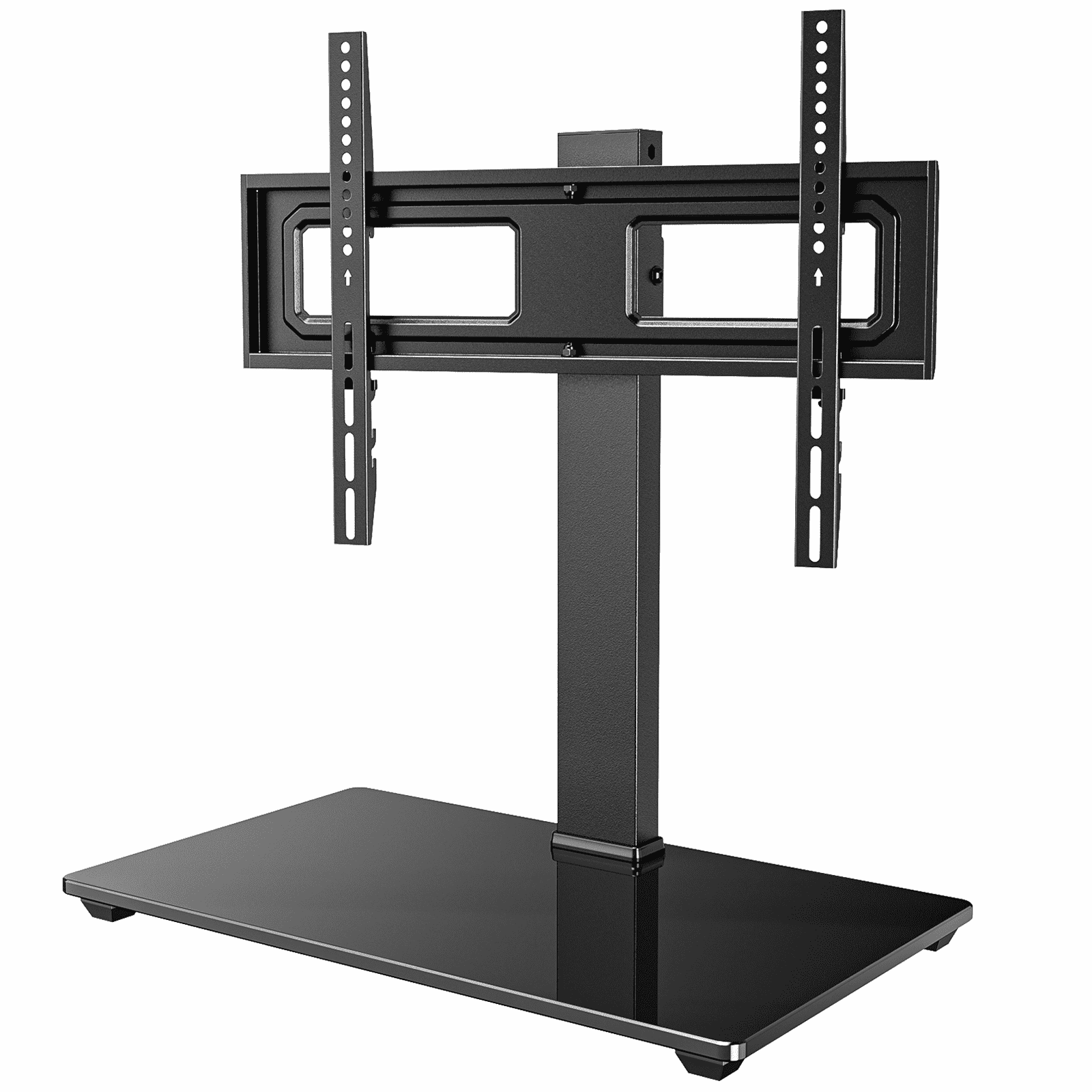 MounFTV Universal Swivel TV Stand Base for 32-70 in TVs, Height ...