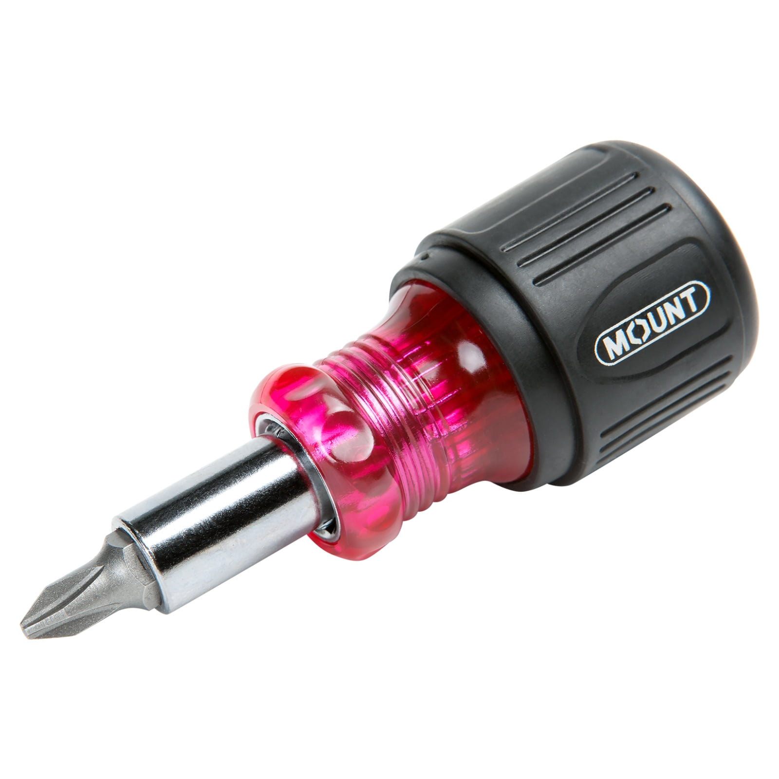 Mount 6-In-1 Stubby Multi-Bit Screwdriver - Walmart.com