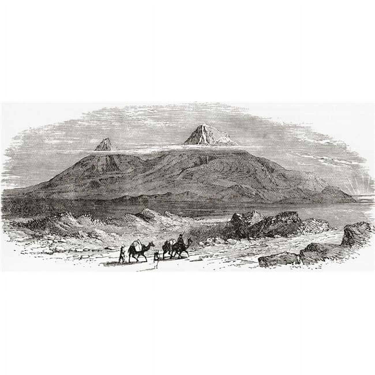 Mount Ararat Turkey Seen From The Plain of Erivan Or Yerevan Armenia ...