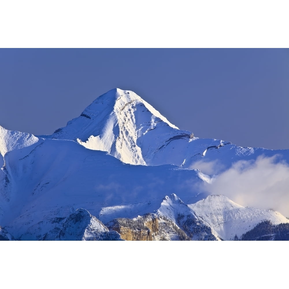 Mount Aylmer Viewed From Sulphur Mountain Summit. Banff National Park ...