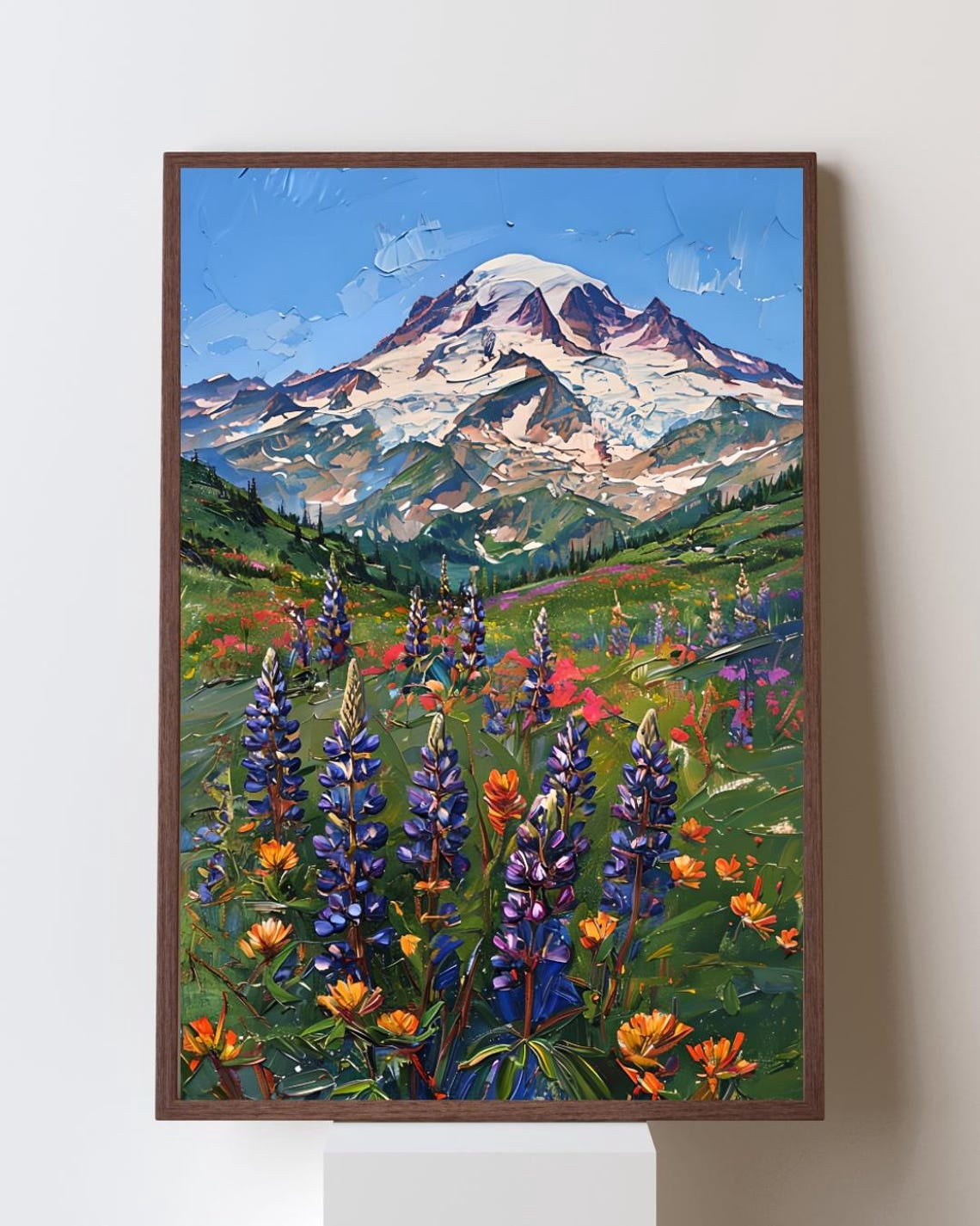 Mount Baker Wildflower Meadow Heather Meadows Washington Mountain ...