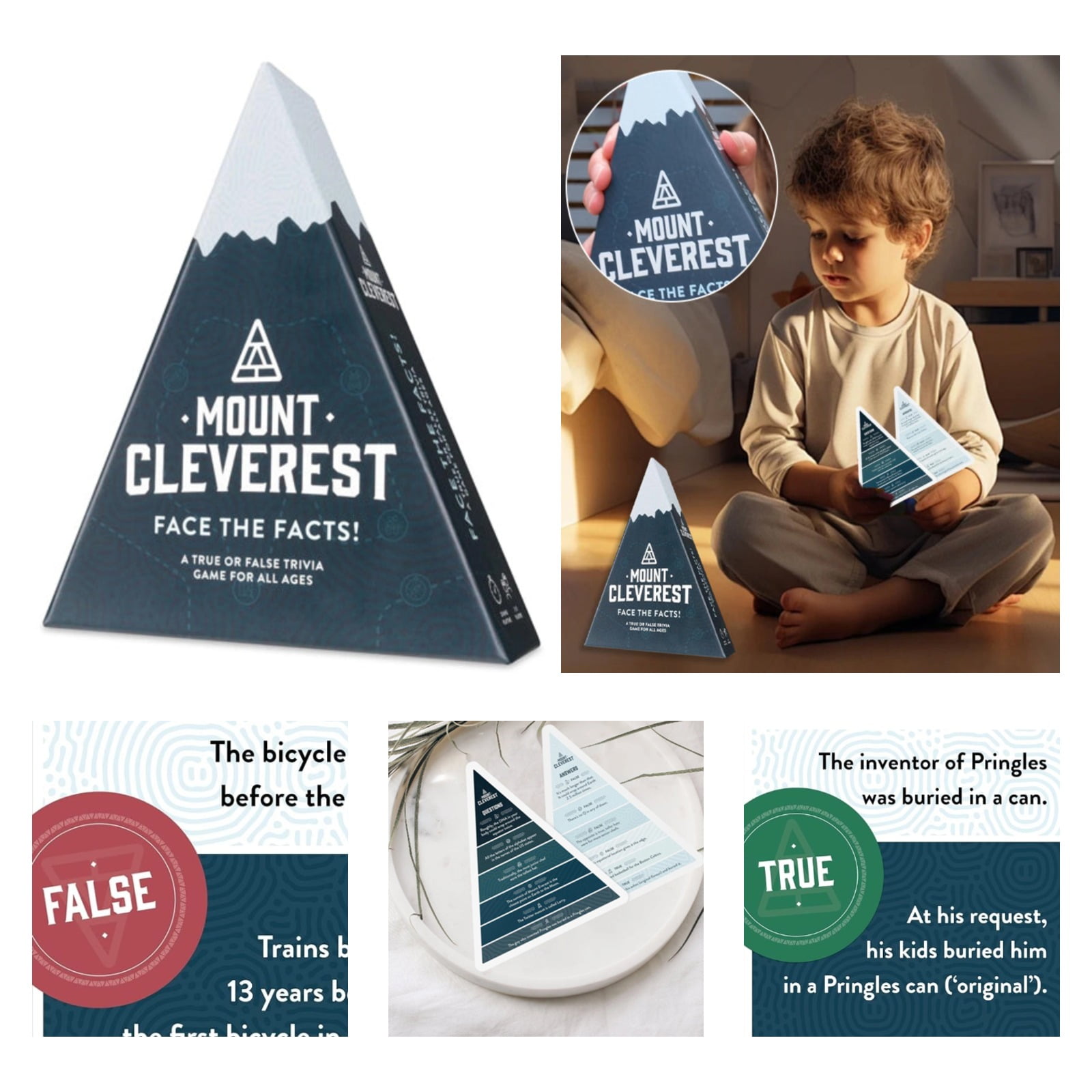 Mount Cleverest, Clever Game, Face The Facts, True or False Trivia Game ...