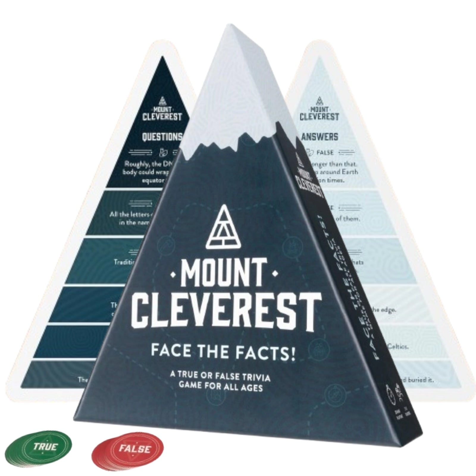 Mount Cleverest Game True or False Trivia Games Fun Stocking Stuffers ...