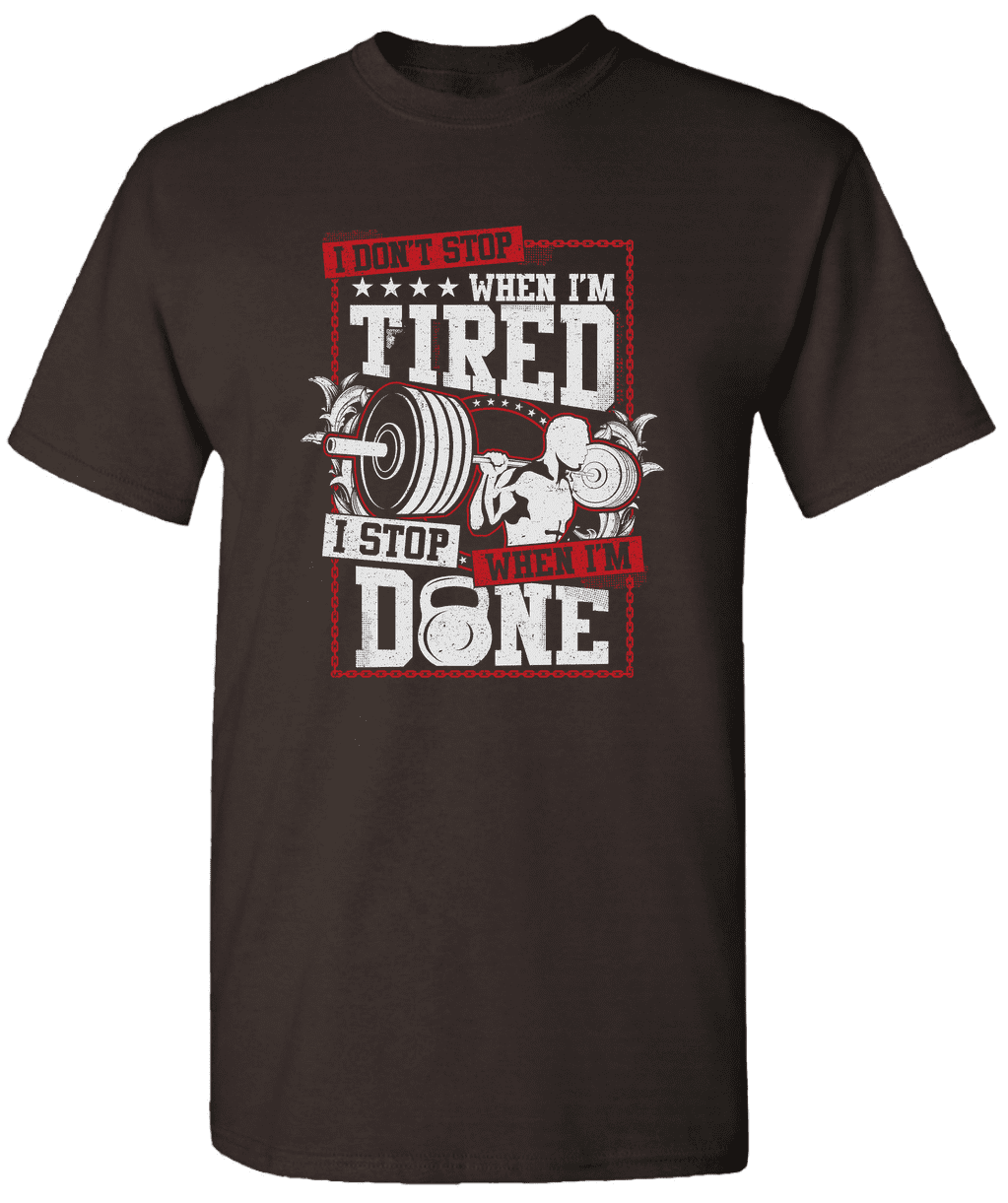 Mount Everest - Exercise T-Shirt Gym Motivational T-Shirt Fitness Shirt ...