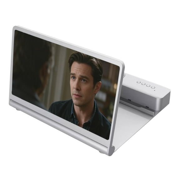 Mount Holder Phone Stand with Screen Amplifier for Desktop Viewing ...