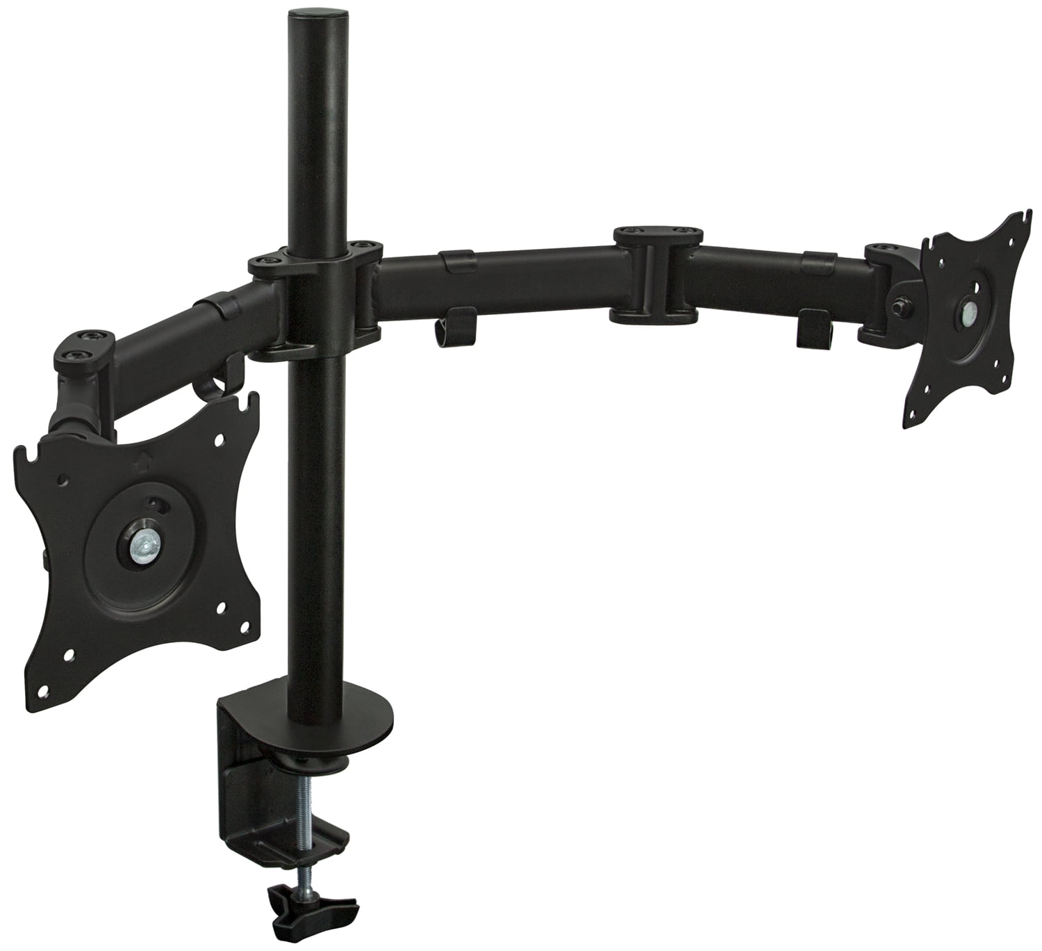 Mount-It! Dual Monitor Mount | Fits Two 17"-27" Screens | Double ...