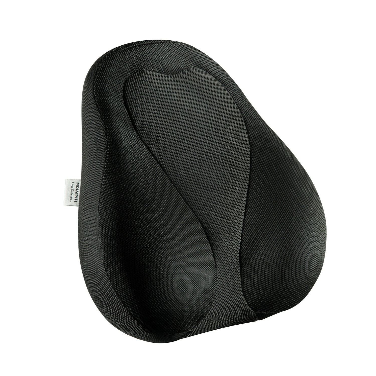 Mount-It! Ergo Collection Curved Back Support for Office Chair, Gaming ...