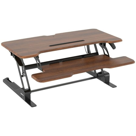 Mount-It! Wide Standing Desk Converter w/ Gas Spring MI-7926 (MI-7926 ...