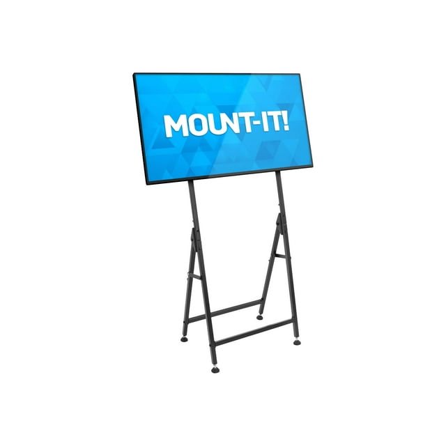 Free Shipping! Mount-It! Foldable TV Stand | Fits 32" to 55" | Flat ...