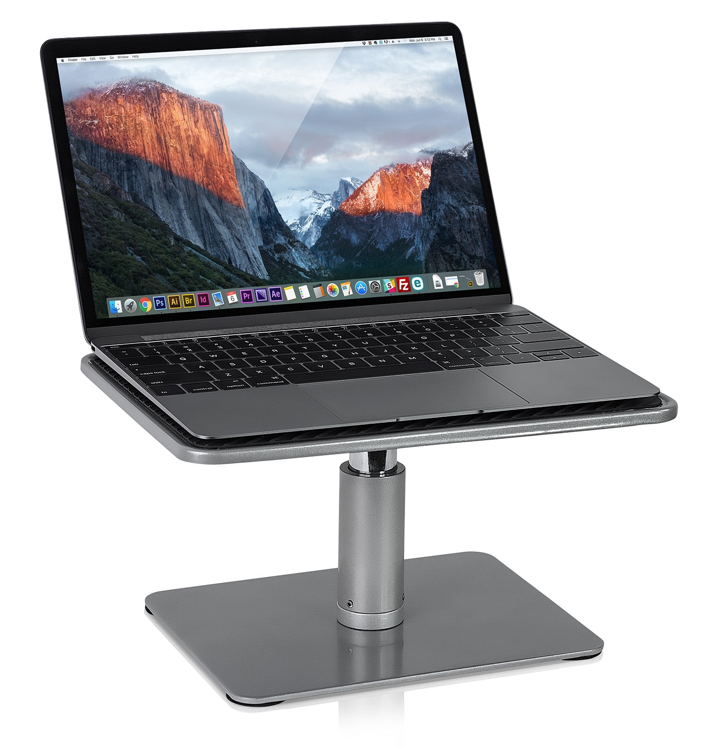 Mount-It! Height Adjustable Laptop Stand Riser | Fits 13-18 Inch ...