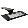 Mount-It! Adjustable Under Desk Keyboard Tray and Mouse Platform with ...