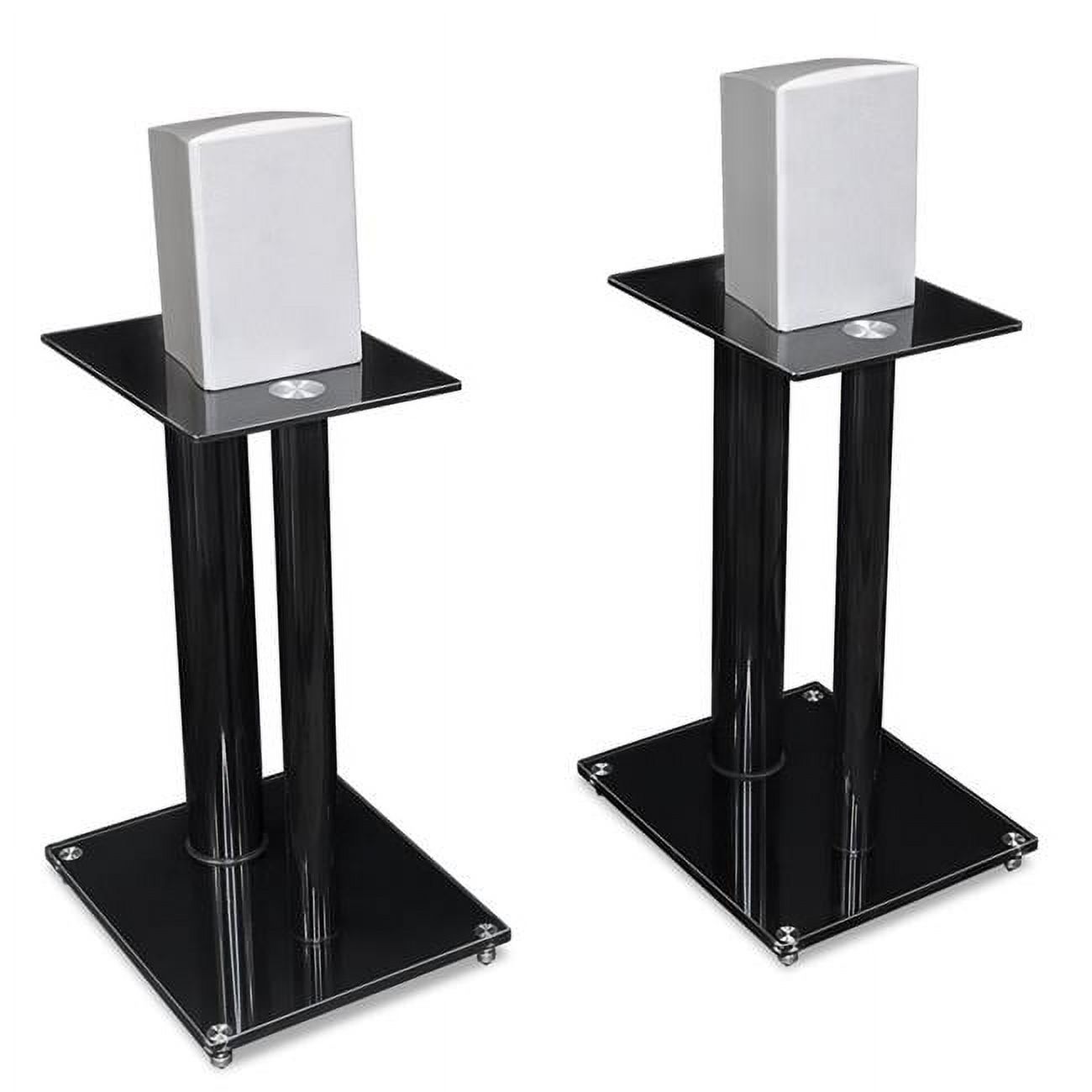 Mount-It MI-28B 2 Satellite Speaker Stands for Surround Sound Home ...