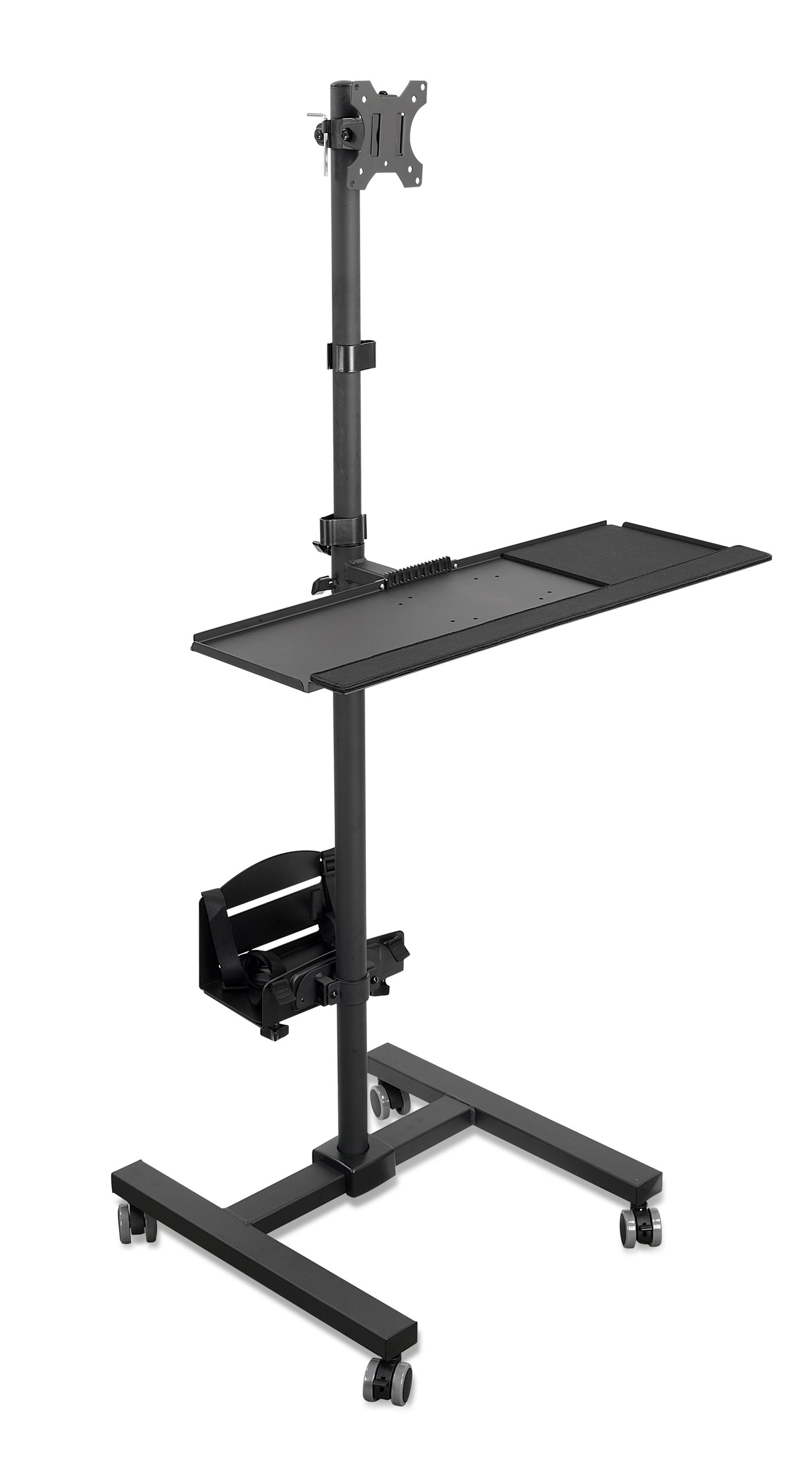 Pyle PLPTS4 Pro Universal Adjustable Laptop Computer Studio DJ Mount ...