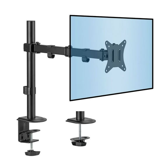 Monitor Wall Mount Fits 17-32 Inch Flat/Curved Computer Screens, Single ...