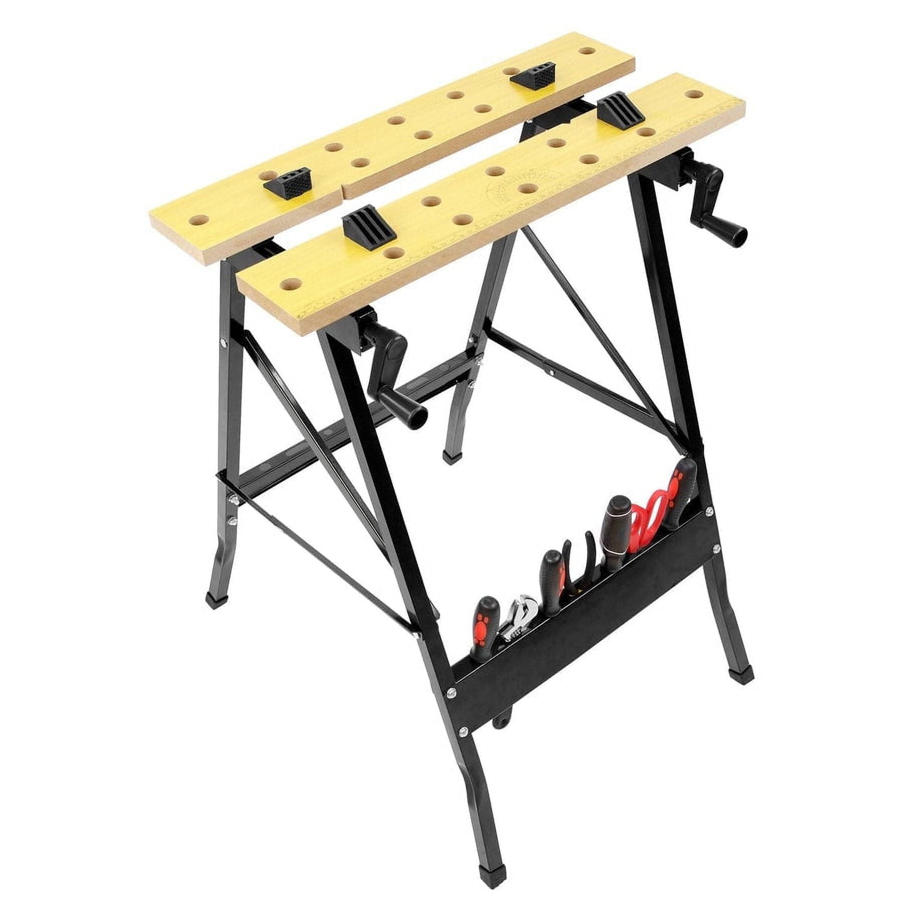 Mount-It! Multi-Purpose Portable Workbench with Clamps, for Painting ...
