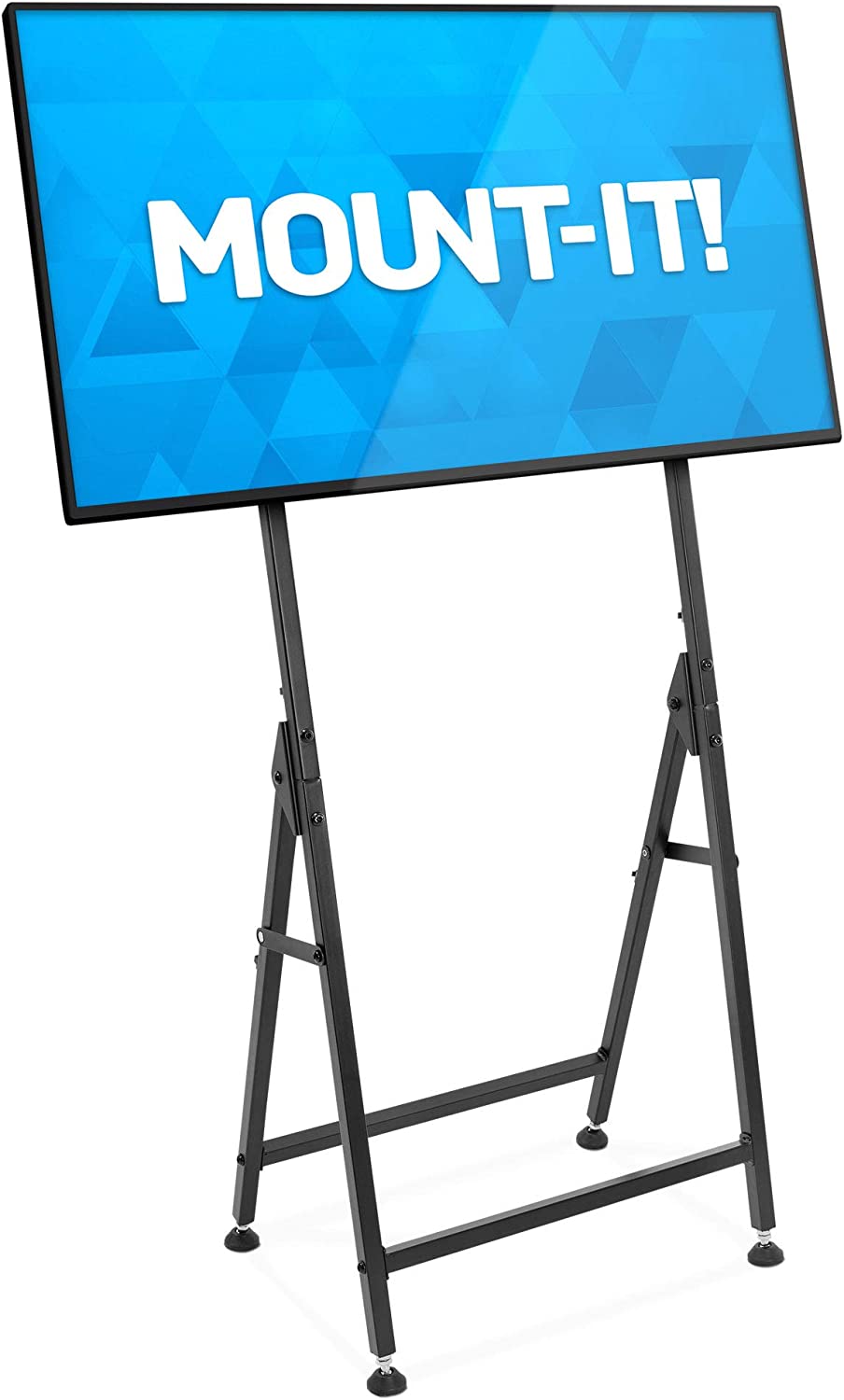 Mount-It! Portable TV Display Stand [Fits 33" - 55"] Flat Screen Mount ...