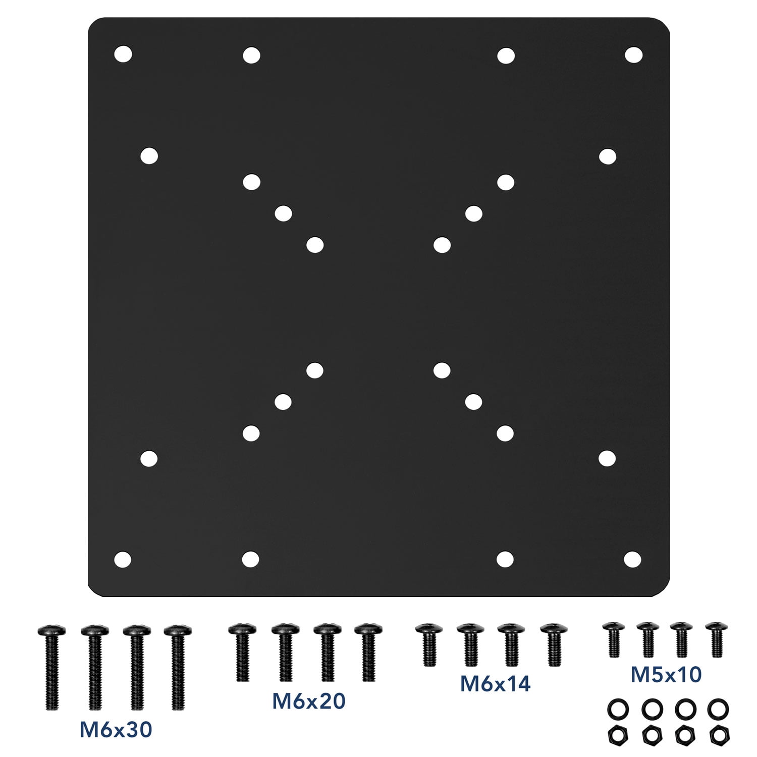 Mount-It! Universal Flat Screen VESA Mount Adapter Plate Conversion Kit ...