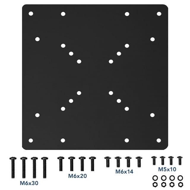 Mount-It! Universal Flat Screen VESA Mount Adapter Plate Conversion Kit ...