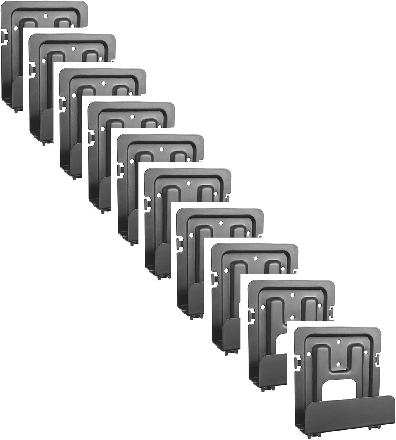 Mount Plus MP-06-02 10 Pack Cable Box Mount and Modem Mount for Wide ...