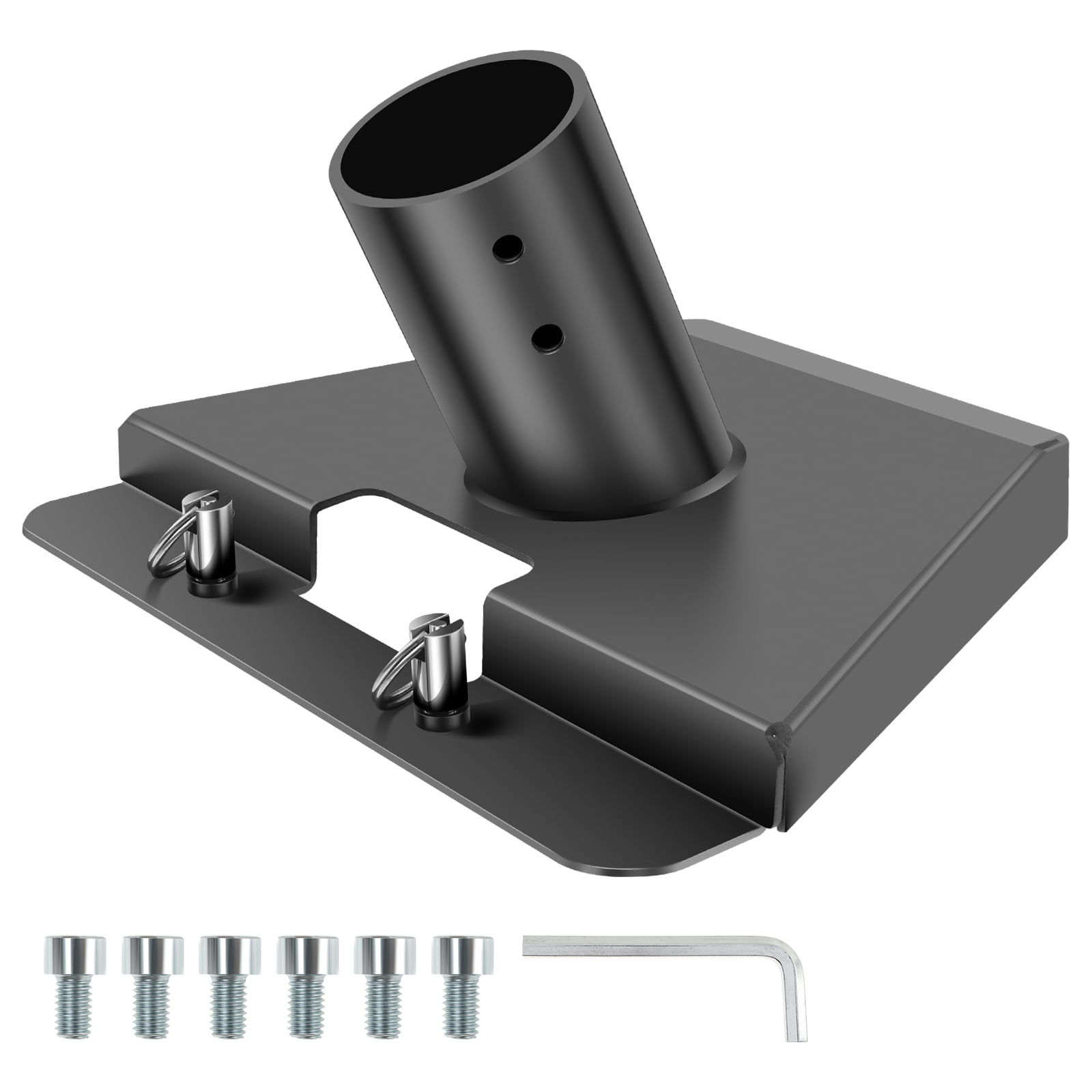 Mount Pole Adapter Bracket Easy to Install Pole Mounting Kit ...