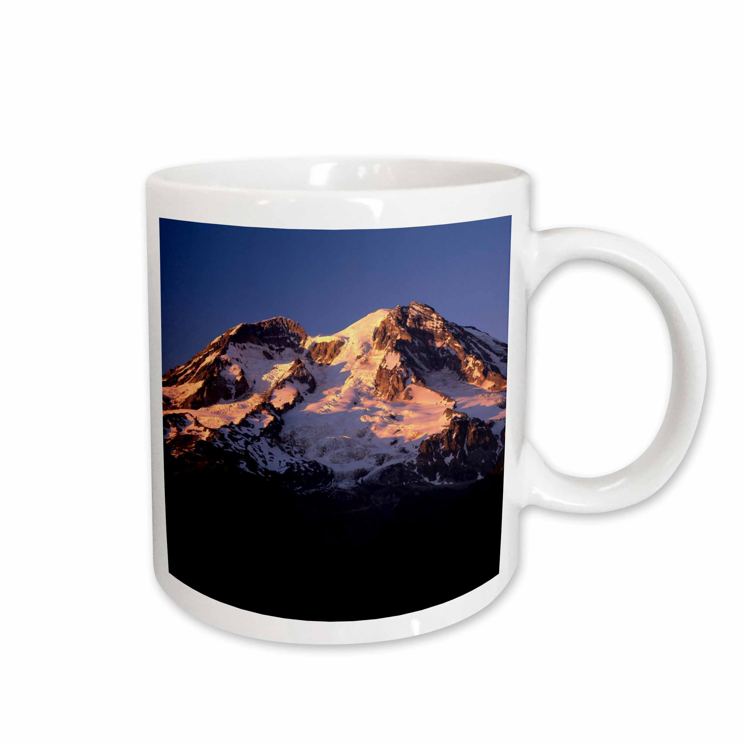 3drose, Mount Rainier at Sunset from Gobblers Knob - Us48 Jwi1378 ...