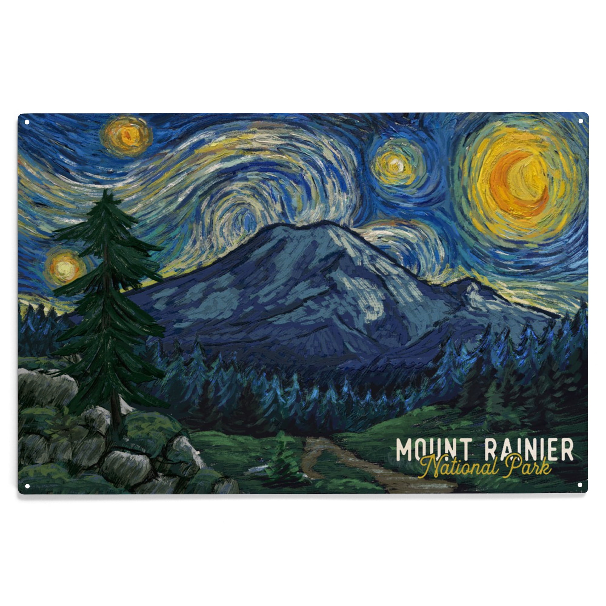 Mount Rainier National Park, Washington, Starry Night National Park ...
