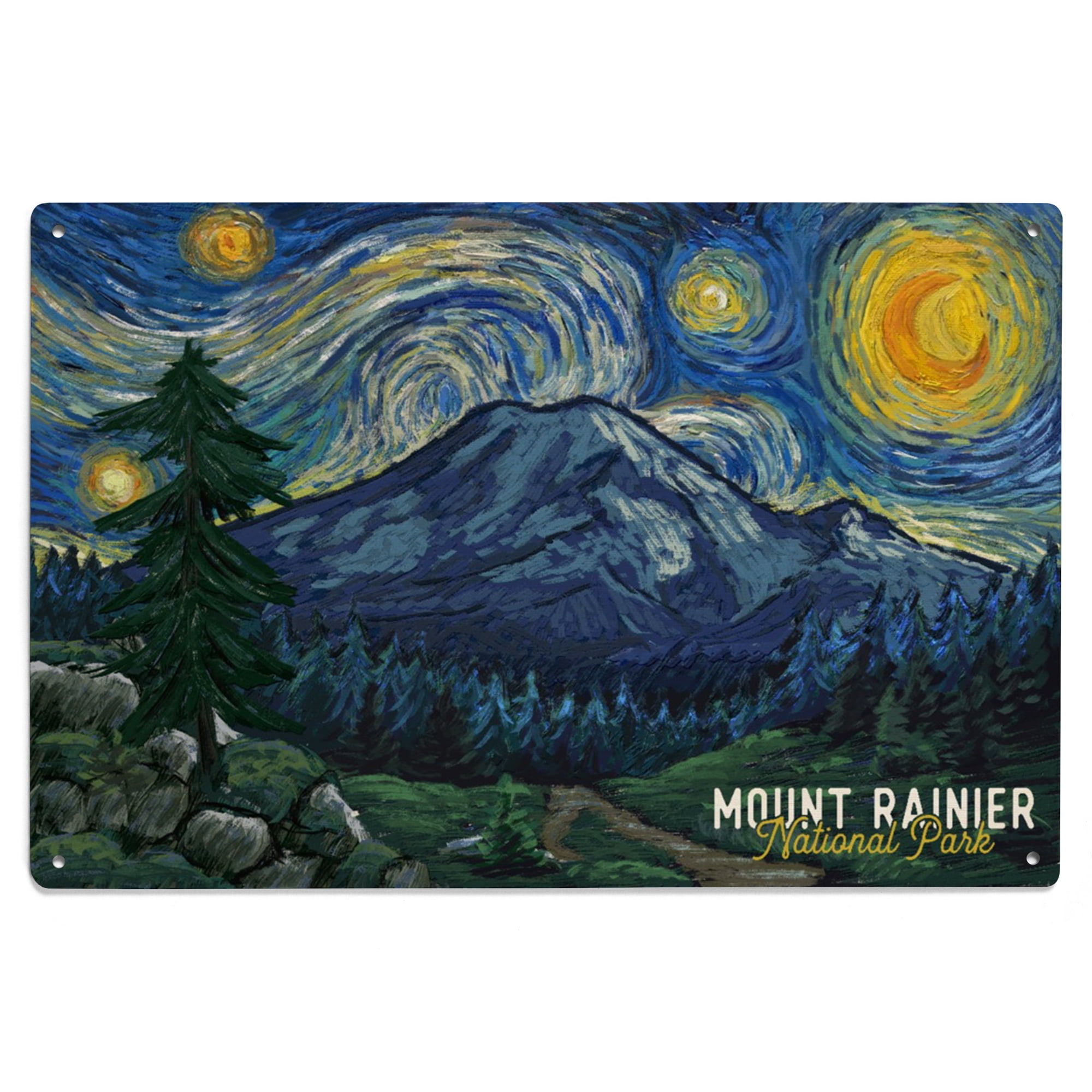 Mount Rainier National Park, Washington, Starry Night National Park ...