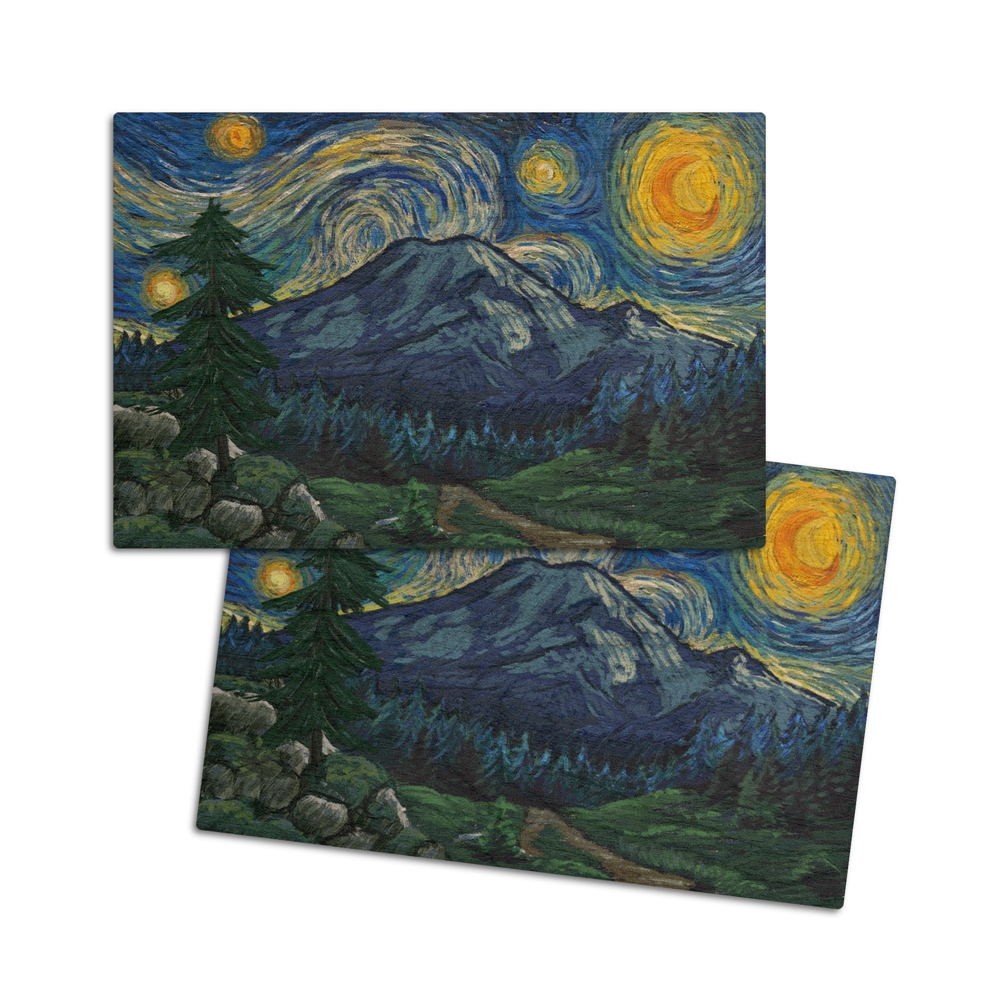 Mount Rainier National Park, Washington, Starry Night National Park ...