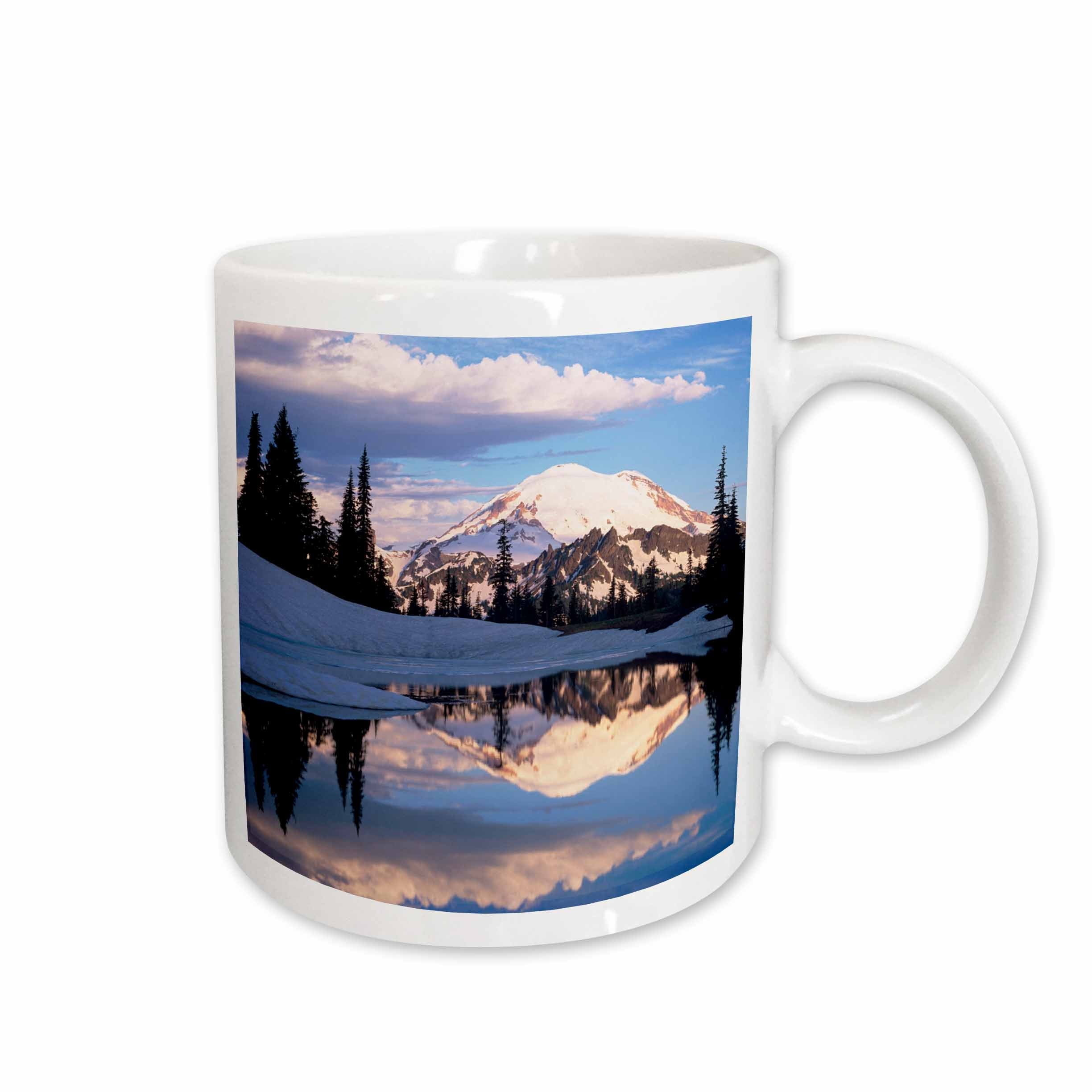 3drose, Mount Rainier Np, Upper Tipsoo Lake at Sunrise - Us48 Jwi1368 ...