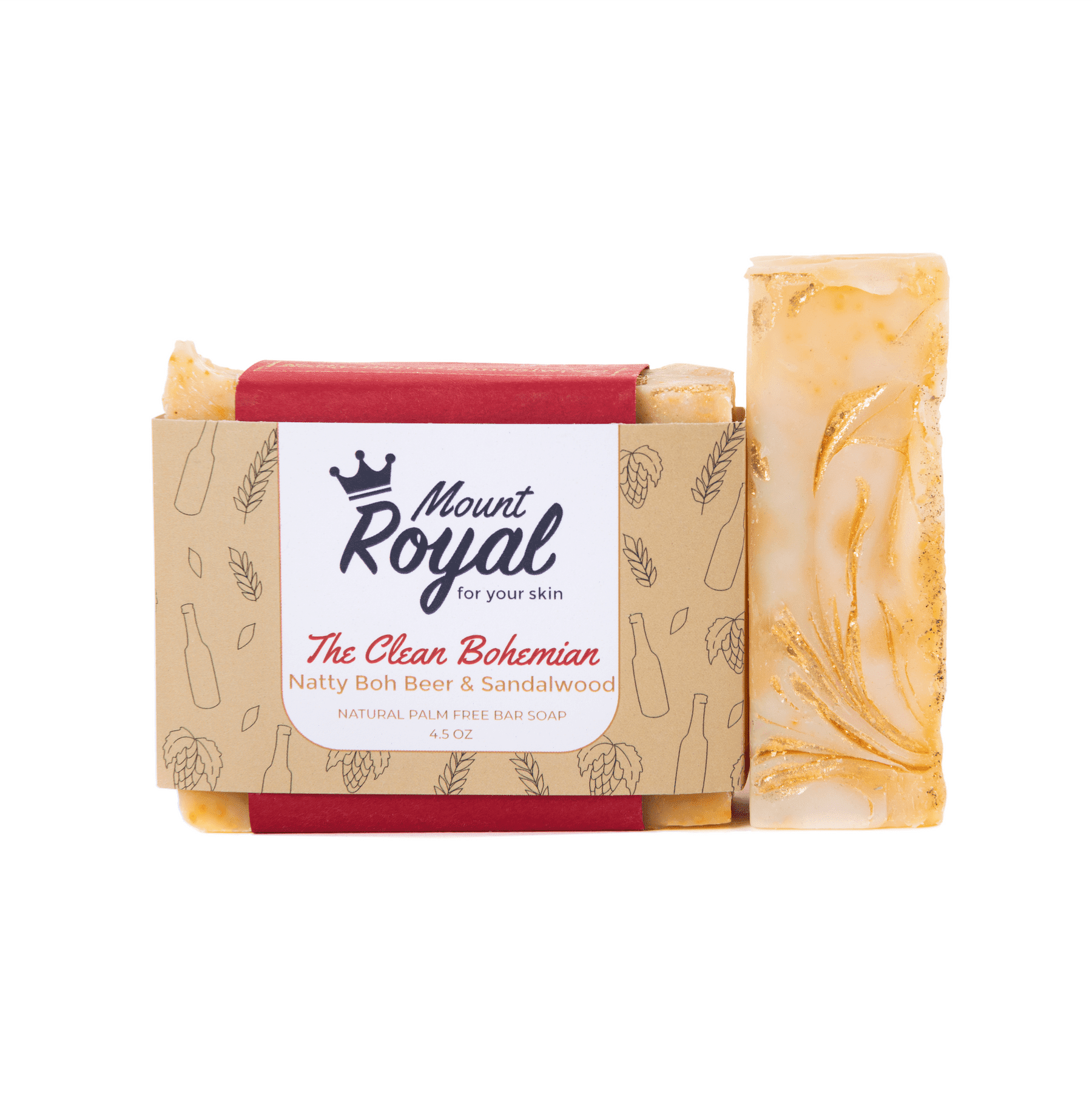 Mount Royal Bar Soap 4.5 oz The Clean Bohemian - Walmart.com