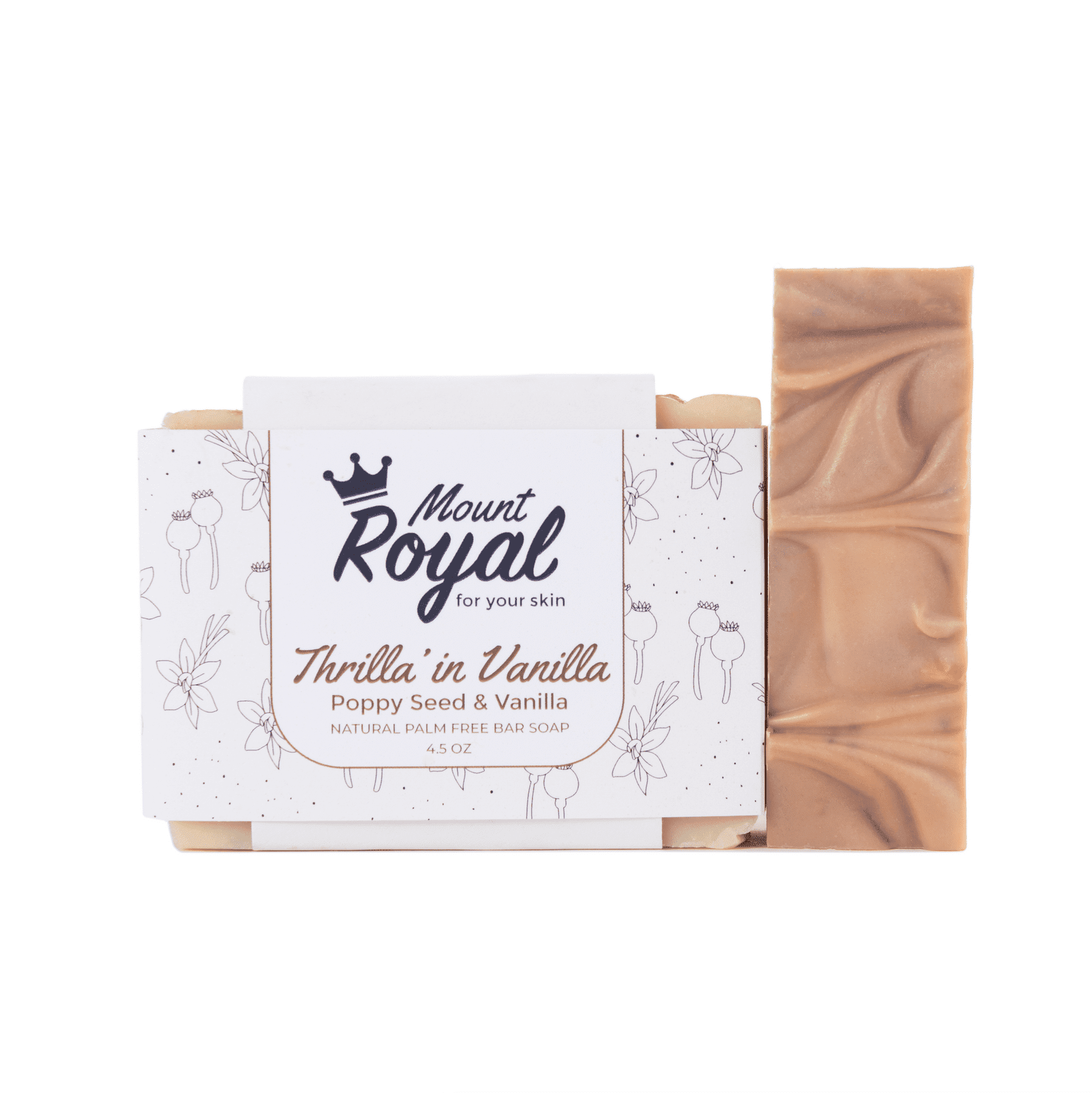 Mount Royal Bar Soap 4.5 oz Thrilla in Vanilla (Pack of 6) - Walmart.com