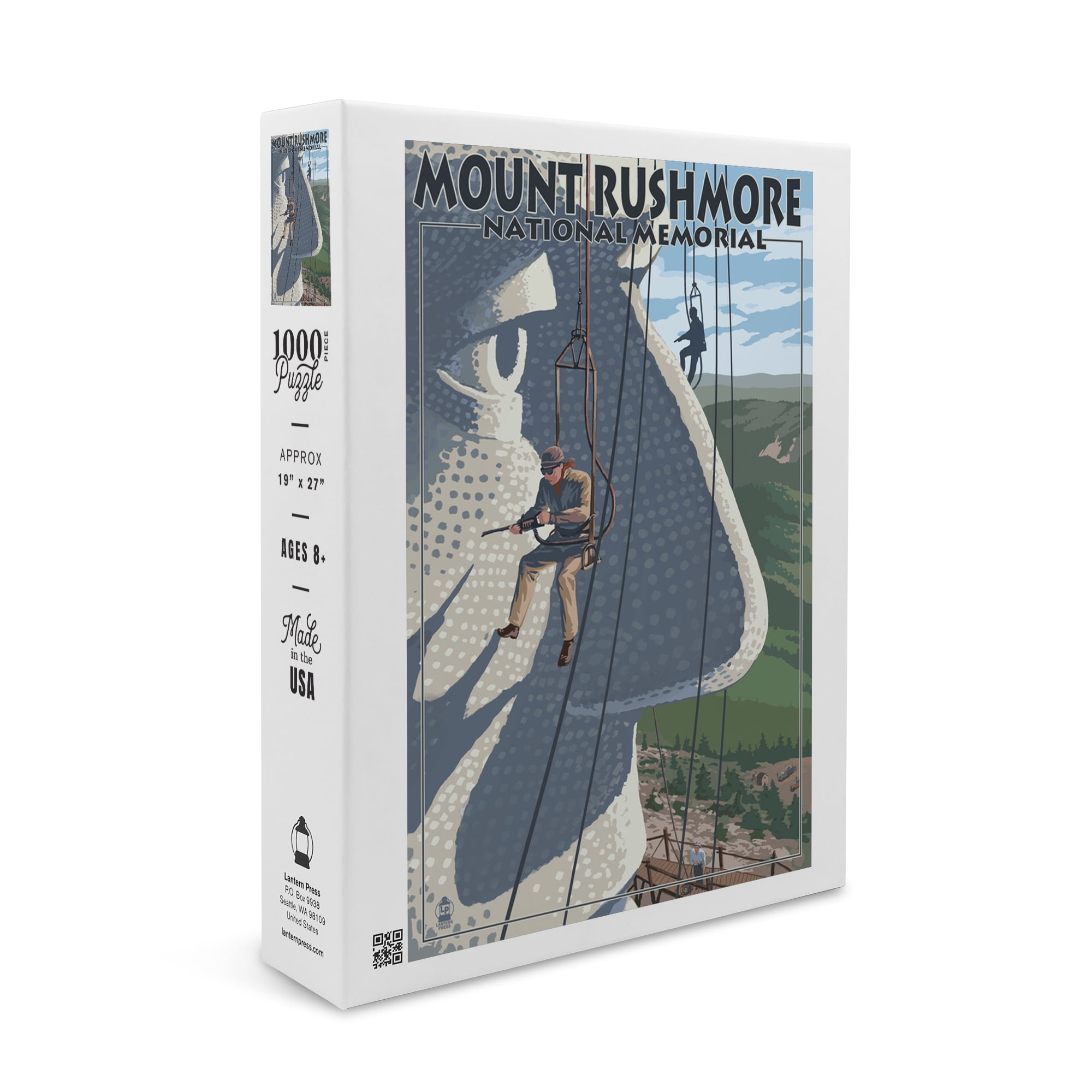 Mount Rushmore National Memorial, South Dakota, Carvers View (1000 ...