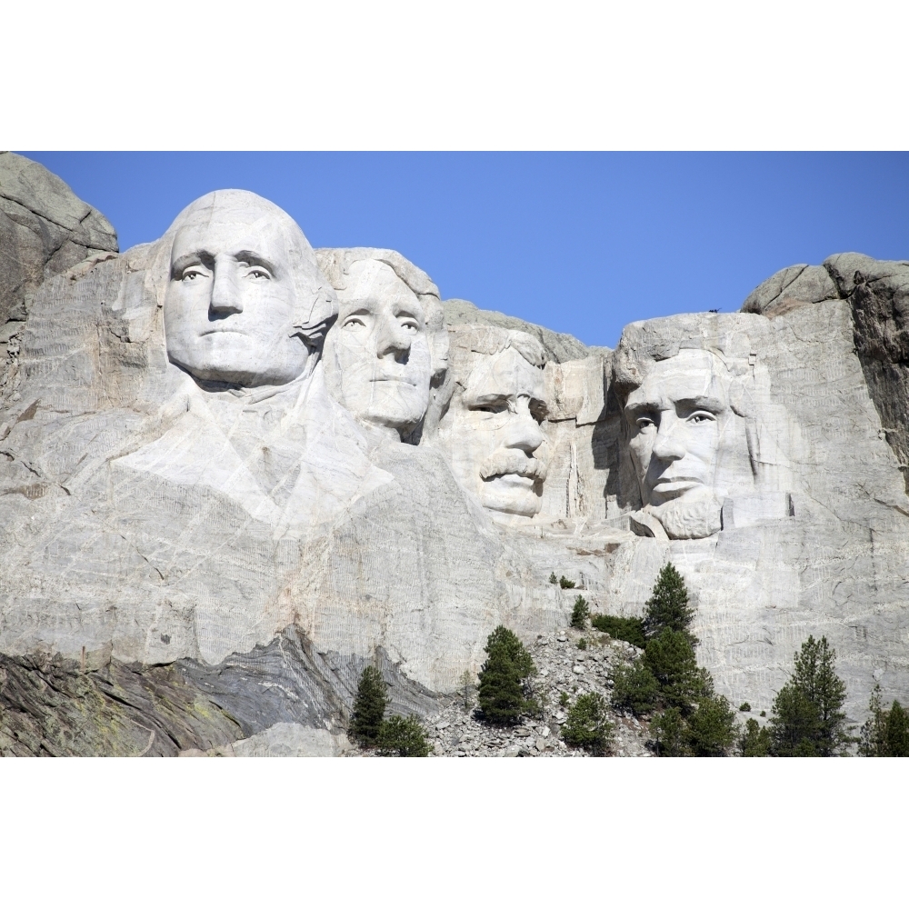 Mount Rushmore National Memorial South Dakota USA Poster Print ...