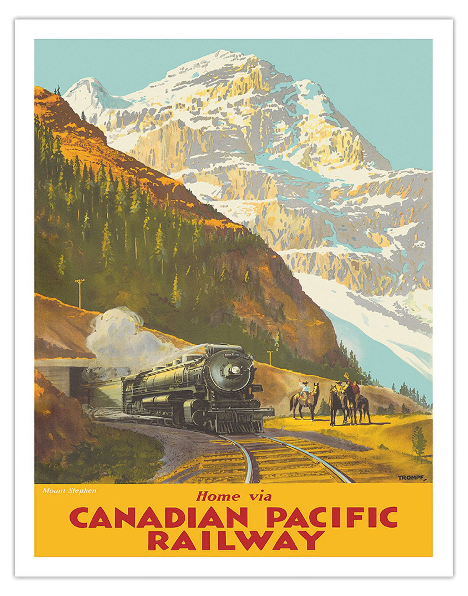Mount Stephen British Columbia - Home via Canadian Pacific Railway ...